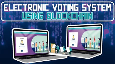 electronic voting system using blockchain blockchain projects ideas youtube