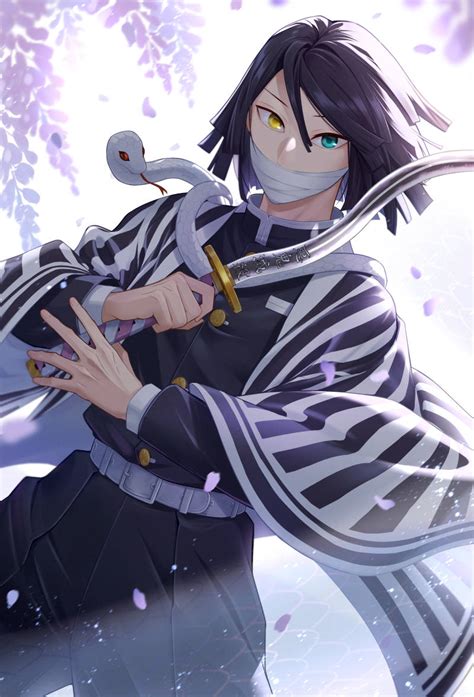 Top Obanai Iguro Wallpaper Full Hd K Free To Use