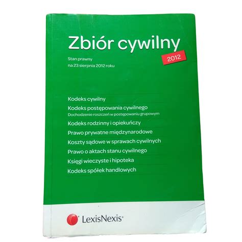 Kodeks Cywilny Kpc Krio Niska Cena Na Allegro Pl