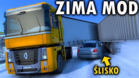 Realistyczna Zima Do Ets Mod Real Fizyka Youtube