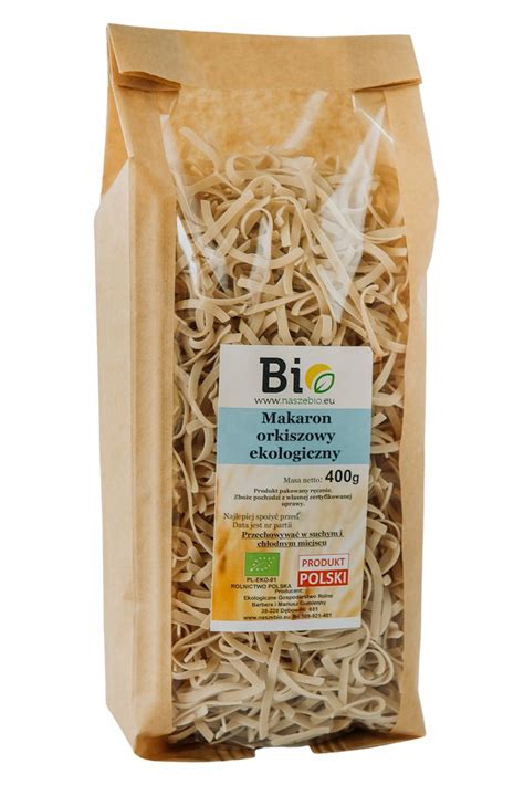 Ekologiczny Makaron Orkiszowy Krajanka 400g BioGumienny