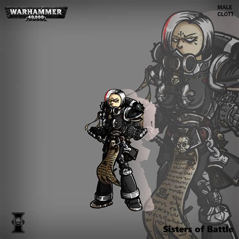 Artstation Sisters Of Battle Warhammer 40k