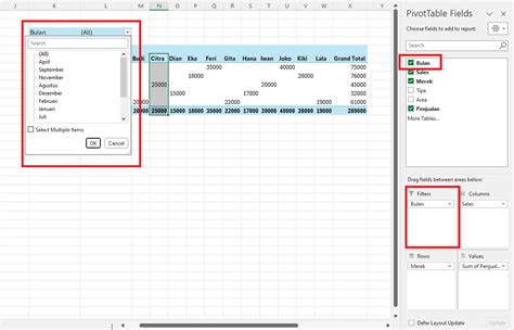 Cara Membuat Pivot Table Di Excel Dari Nol Dengan Mudah Graha Karya