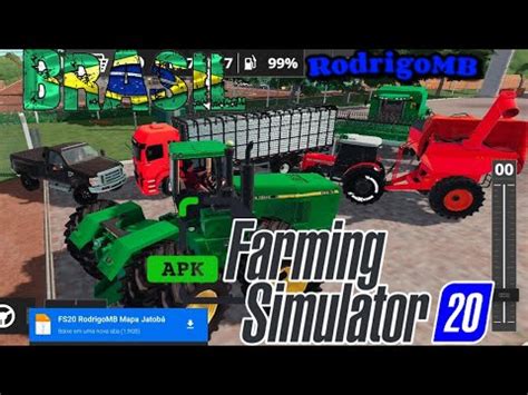 Fs20 Novo Apk Mapa Jatobá muitos mods BR passarinhos e MultFruit