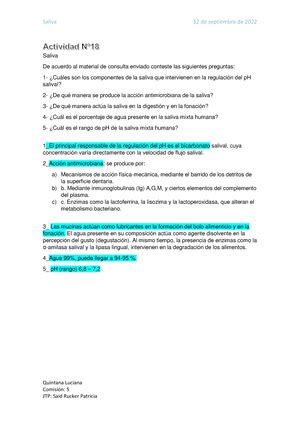 Fisicoquímica TP Integrador 2 Año Grupos 2 y 3 FÍSICO QUÍMICA
