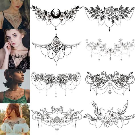 Chest Tattoo Ideas For Women Photos