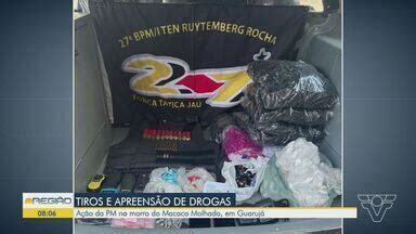 Bom Dia Região PM dispara 41 tiros de fuzil em ação no litoral de SP