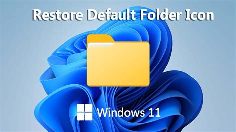 Custom Folders Folder Icon Restoration It Works Windows