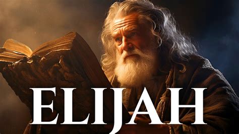 Elijah The Prophet Who Was Carried Into Heaven By A Chariot Of Fire
