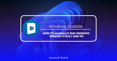 How To Manually Run Windows Updates 7 8 10 Ultimate Guide