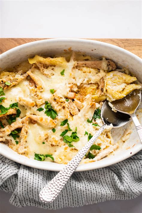 Asiago Tortelloni Alfredo With Grilled Chicken
