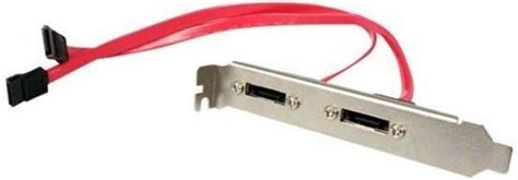 StarTech 2 Port SATA To ESATA Slot Plate M F ESATAPLATE2 Opinie