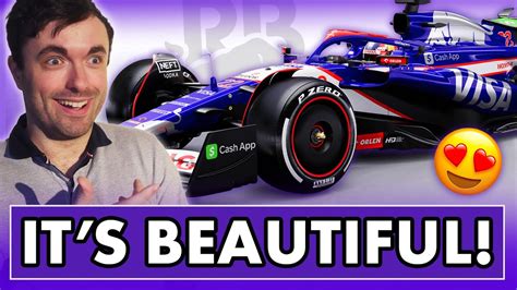 Our Relieved Reaction To The Visa Cash App Rb Car Launch Youtube
