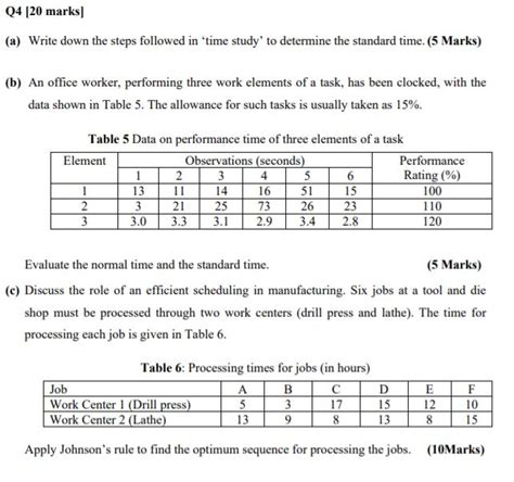 solved q4 [20 marks a write down the steps followed in