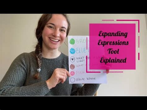 Expanding Expressions Tool Explained Youtube
