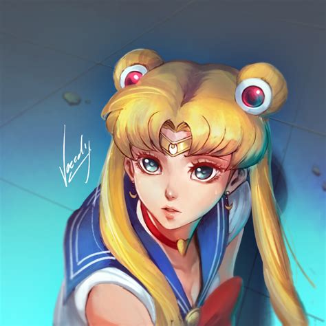 Artstation Sailor Moon Challenge Fans Art