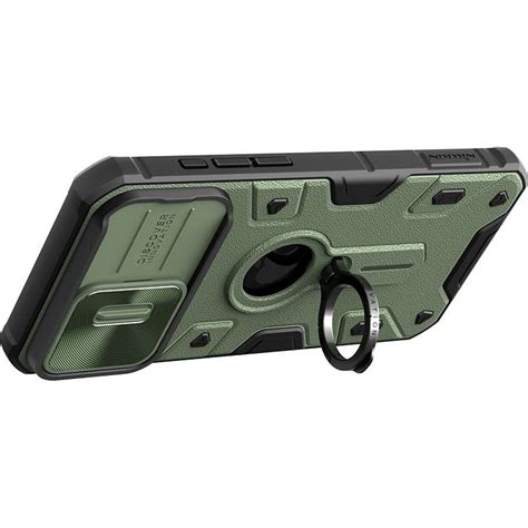Etui z ochroną aparatu Nillkin CamShield Armor Case do iPhone 15 Pro