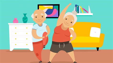 Cómo puede activarse físicamente el adulto mayor desde casa Vida