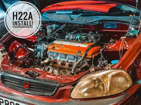 Engine Swapping Our Honda Civic H A Youtube