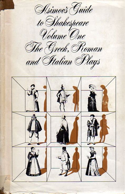 Asimov S Guide To Shakespeare Volume One The Greek Roman And Italian