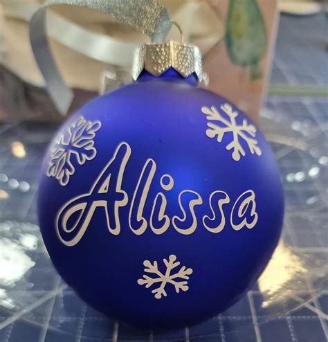 Weihnachtskugel Weihnachtskugeln Personalisiert Nach Deinem Wunsch Mit