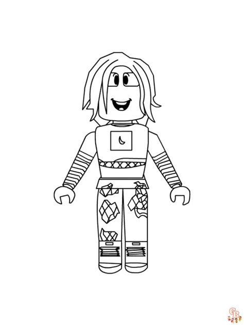 Dibujos De Personajes Roblox Para Colorear Vsun
