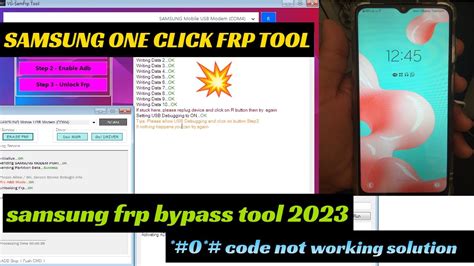 SAMSUNG FRP ENABLE ADB TOOL 2023 Frp All Samsung Adb Method SAMSUNG