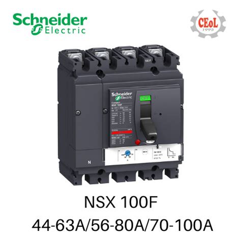 Jual MCCB NSX 4p 100Amper Schneider Breaker NSX 4Pole 100A Schneider