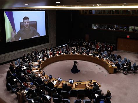 Zelensky devant l ONU après l onde de choc de Boutcha