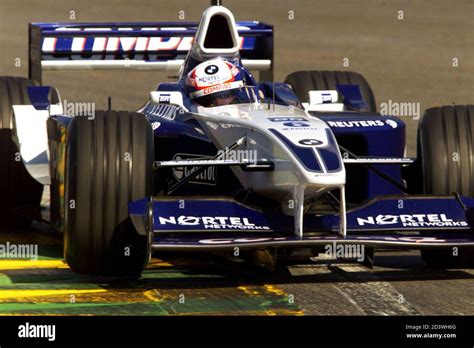 Le pilote colombien Juan Pablo Montoya emmène son pilote Williams dans