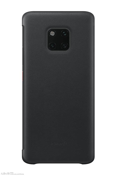Las fundas del Huawei Mate 20 Pro revelan todo su diseño