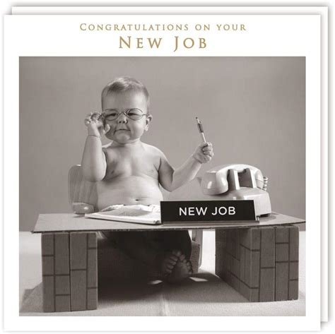 Glückwunschkarte zum neuen Job Congratulations On Your New Job