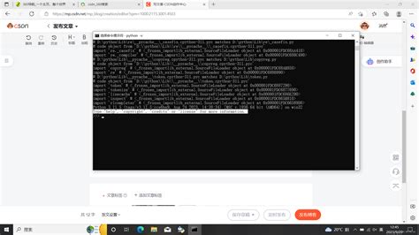 python的环境搭建和简单运用 csdn博客