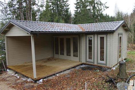 Hansa Corner B Chalet de Jardin 18m² 44mm