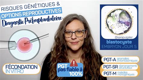 Le diagnostic préimplantatoire PGT fécondation in vitro biopsie