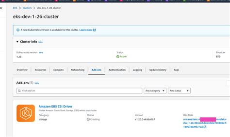 Aws Cdk And Python Installing Ebs Csi Driver Add On On Eks