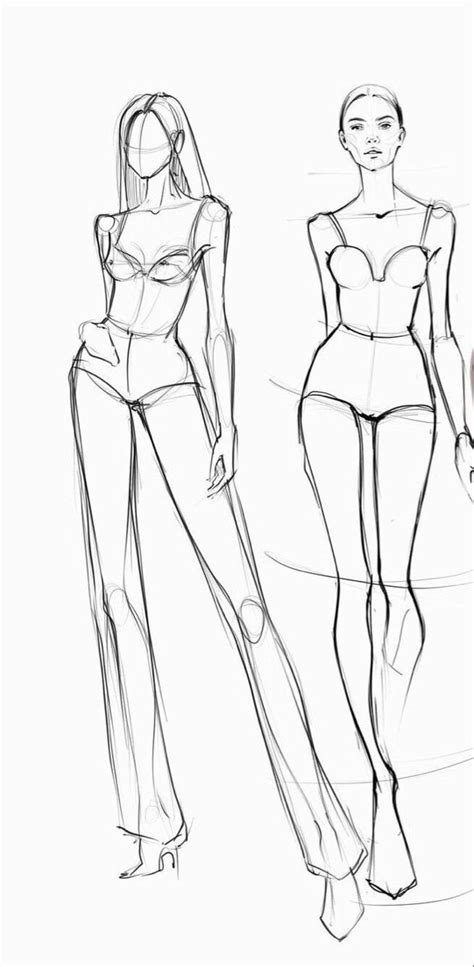 Fashion Model Drawing Fashion Figure Drawing Fashion Drawing Tutorial