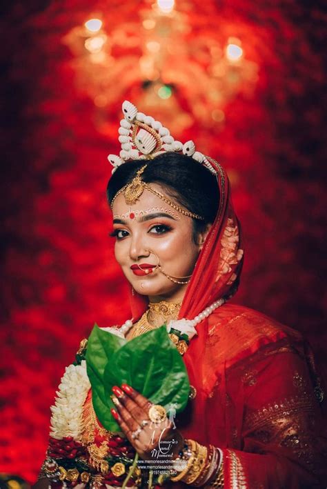 Bengali Bride Bengali Wedding Bengali Bridal Makeup Brides Culture