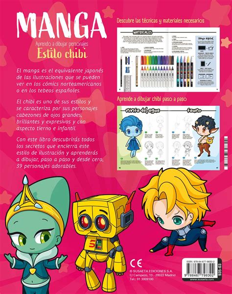 Manga Aprendo A Dibujar Personajes Estilo Chibi Editorial Susaeta
