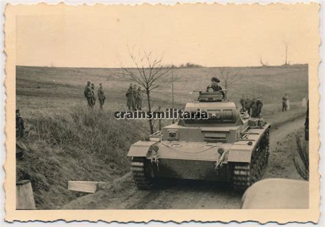 Orig Foto Vormarsch Panzer Iii Ausf E Tank I D Postimages