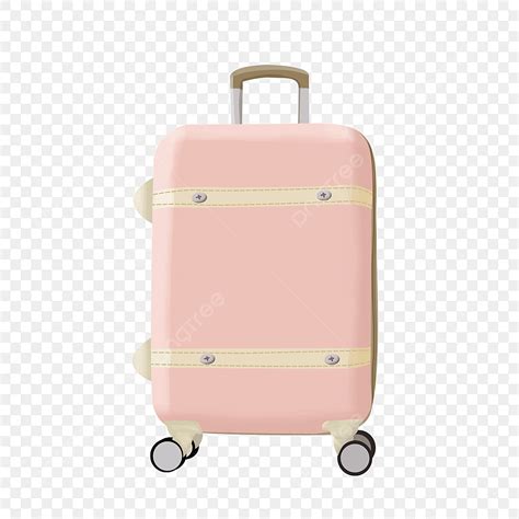 Clipart Mala Rosa Grande Capacidade Roda PNG Mala Clipart Mala