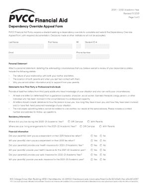 Fillable Online Appeal For Continuation And Financial Aid Eligibility