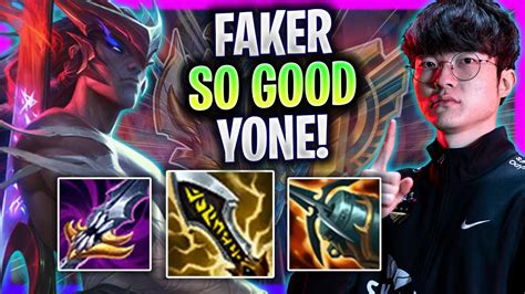 FAKER IS SO GOOD WITH YONE T1 Faker Plays Yone Mid Vs Akali