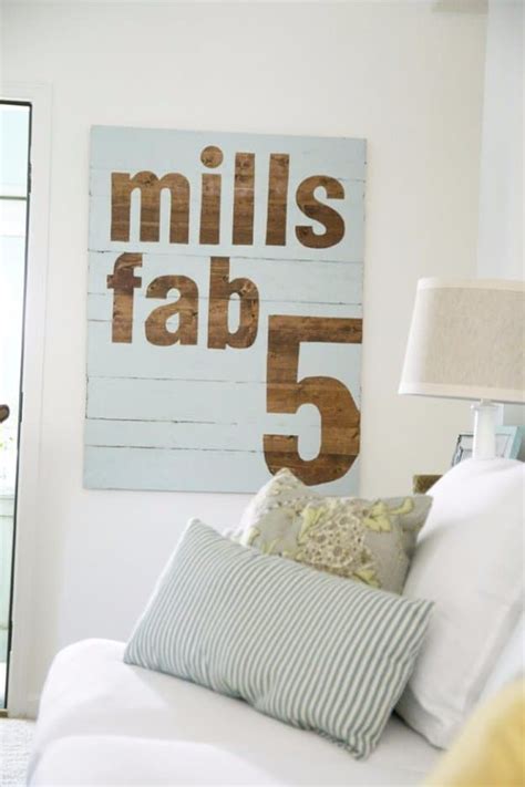 Diy Pallet Signs With Step By Step How To