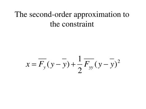 ppt approximate quadratic linear optimization problem powerpoint presentation id 5684611