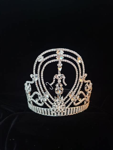 Customized Wholesale Miss World Beauty Pageant Crown Custom Silver