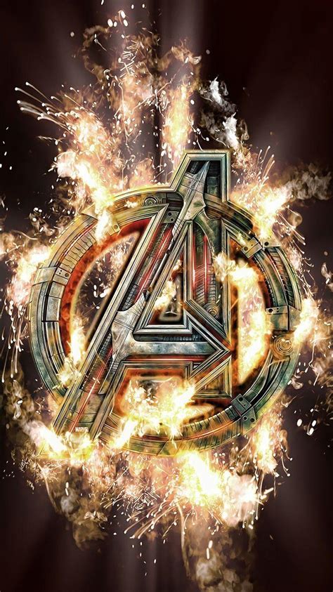 Avengers Logo Wallpaper Hd