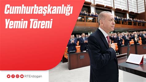 Cumhurbaşkanlığı Yemin Töreni TBMM YouTube