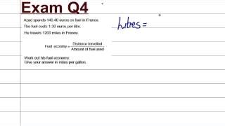 Gcse Maths Revision Compound Measures Exam Questions Maths