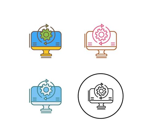 Synchronization Vector Icon 25168641 Vector Art At Vecteezy
